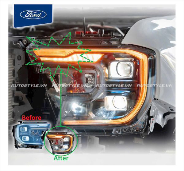 Module Matrix Daylight - Bộ Chuyển Đổi Đèn Chạy Ban Ngày Cho Ford Next ...